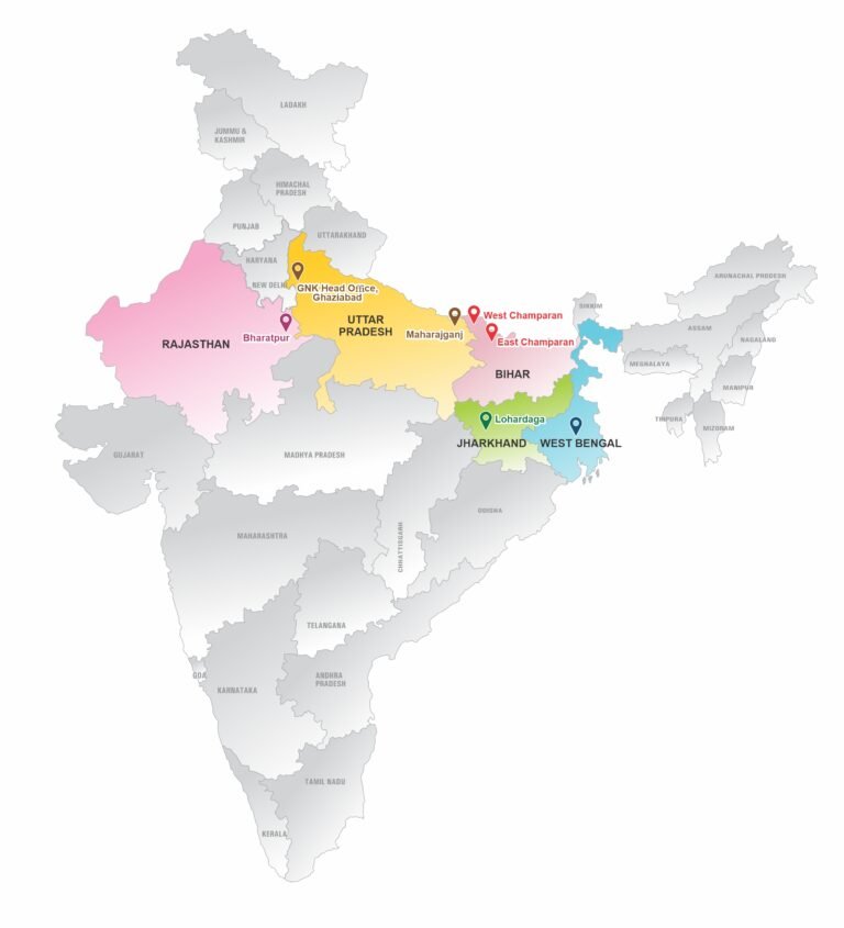 Areas of Operation – Gram Niyojan Kendra